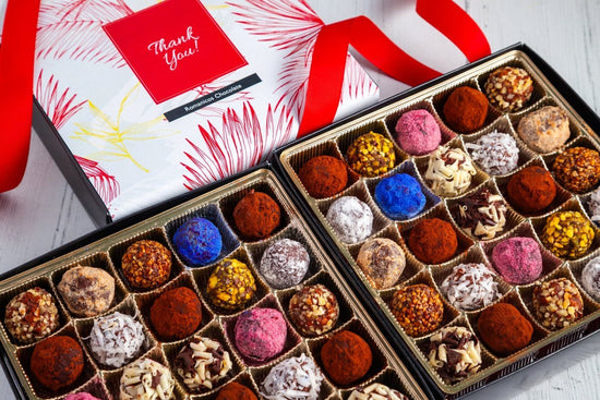 Thank You 50pc Signature Truffles – Romanicos Chocolate